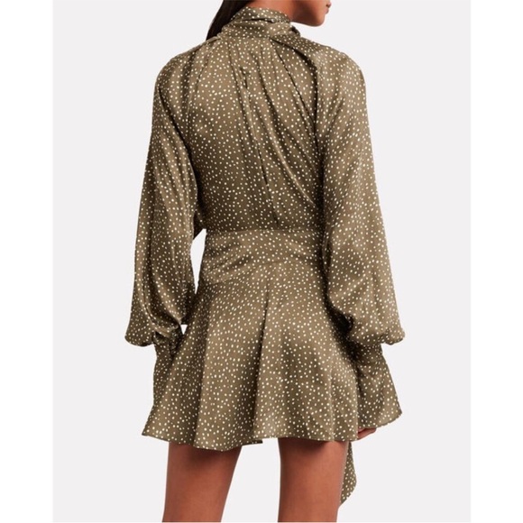 Acler | Dresses | Stylish Green Patterned Dress | Poshmark